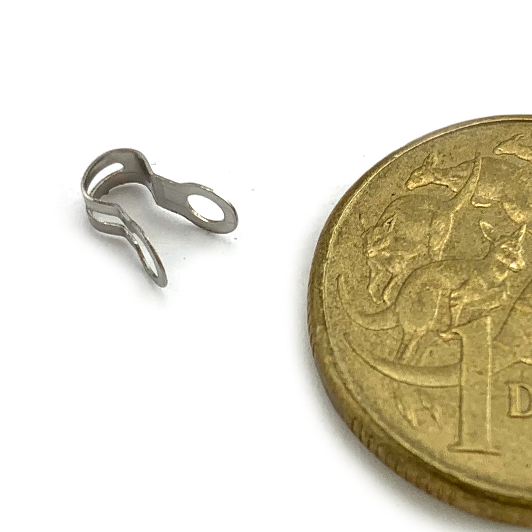 Ball Chain End Clips in Stainless Steel. Bags of 100. Shop online ...