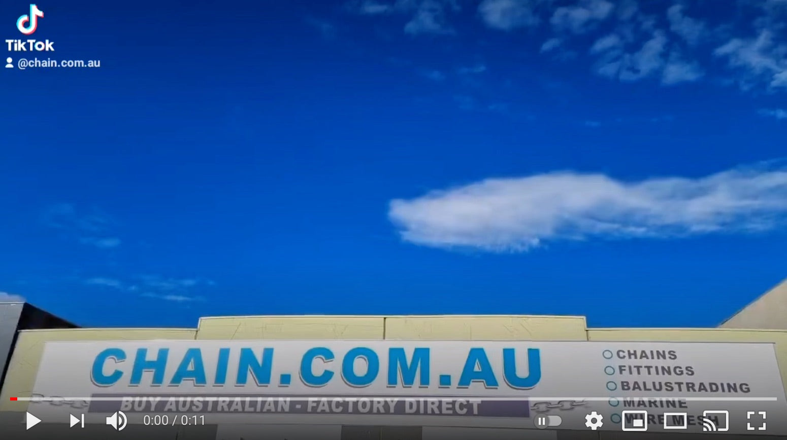 New Freeway Sign for Chain.com.au on Melbourne's M80