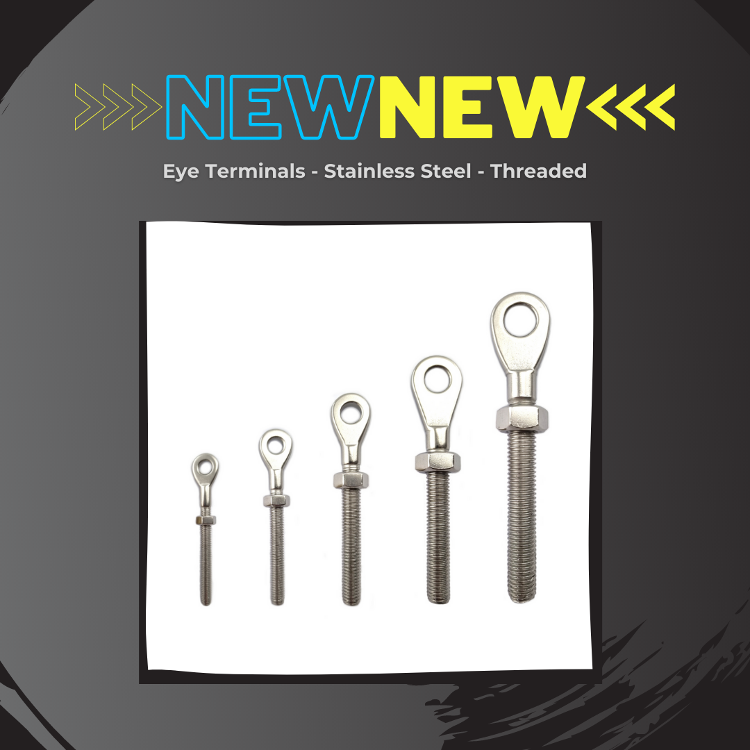 NEW! Eye Terminals in Stainless Steel | Chain.com.au
