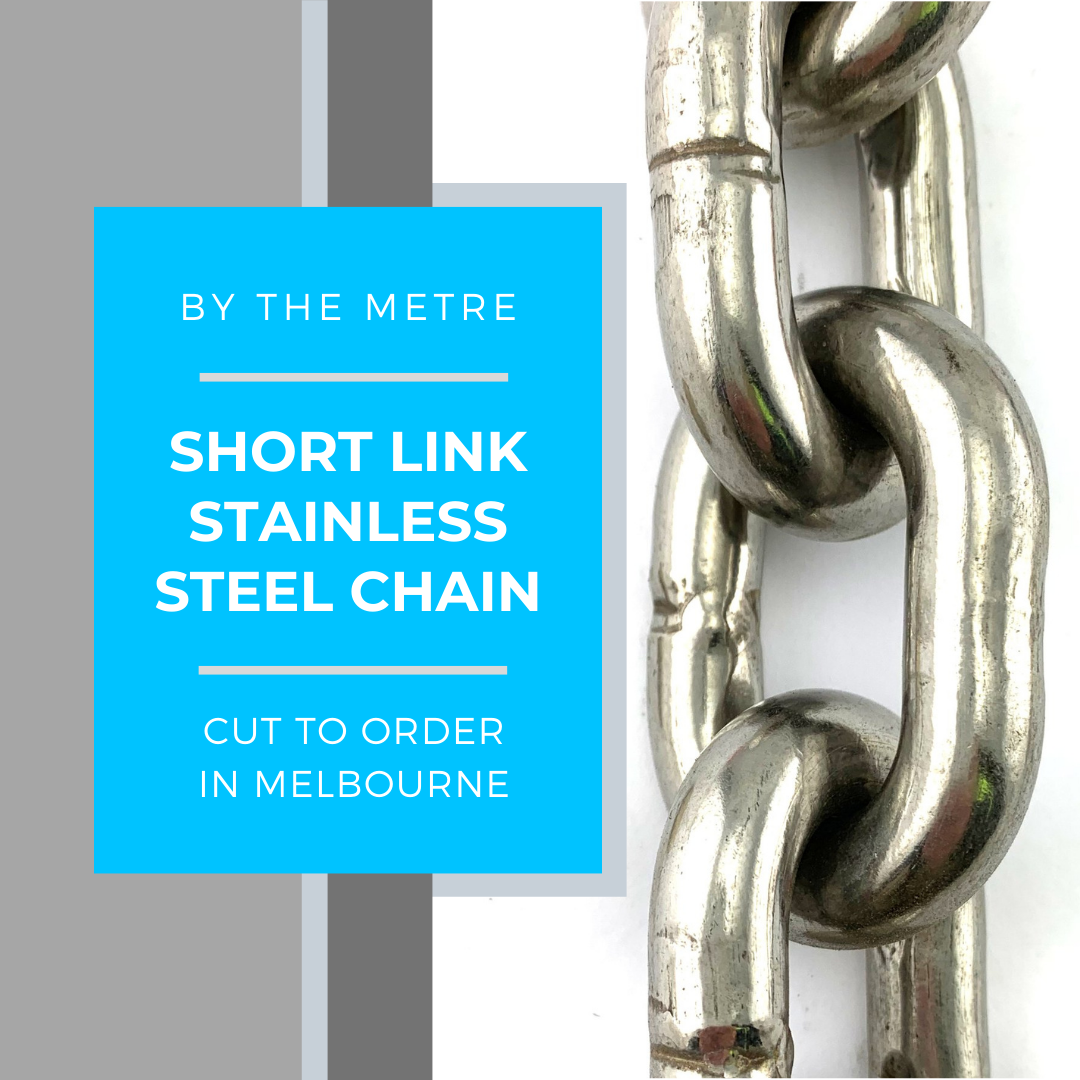 Short Link Stainless Steel Chain - By the Metre | Chain.com.au