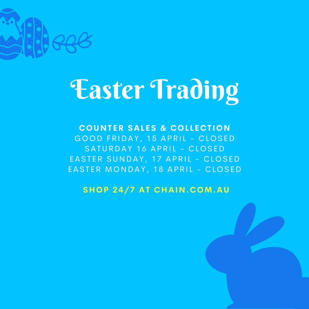 Easter Trading 2022 | Chain.com.au