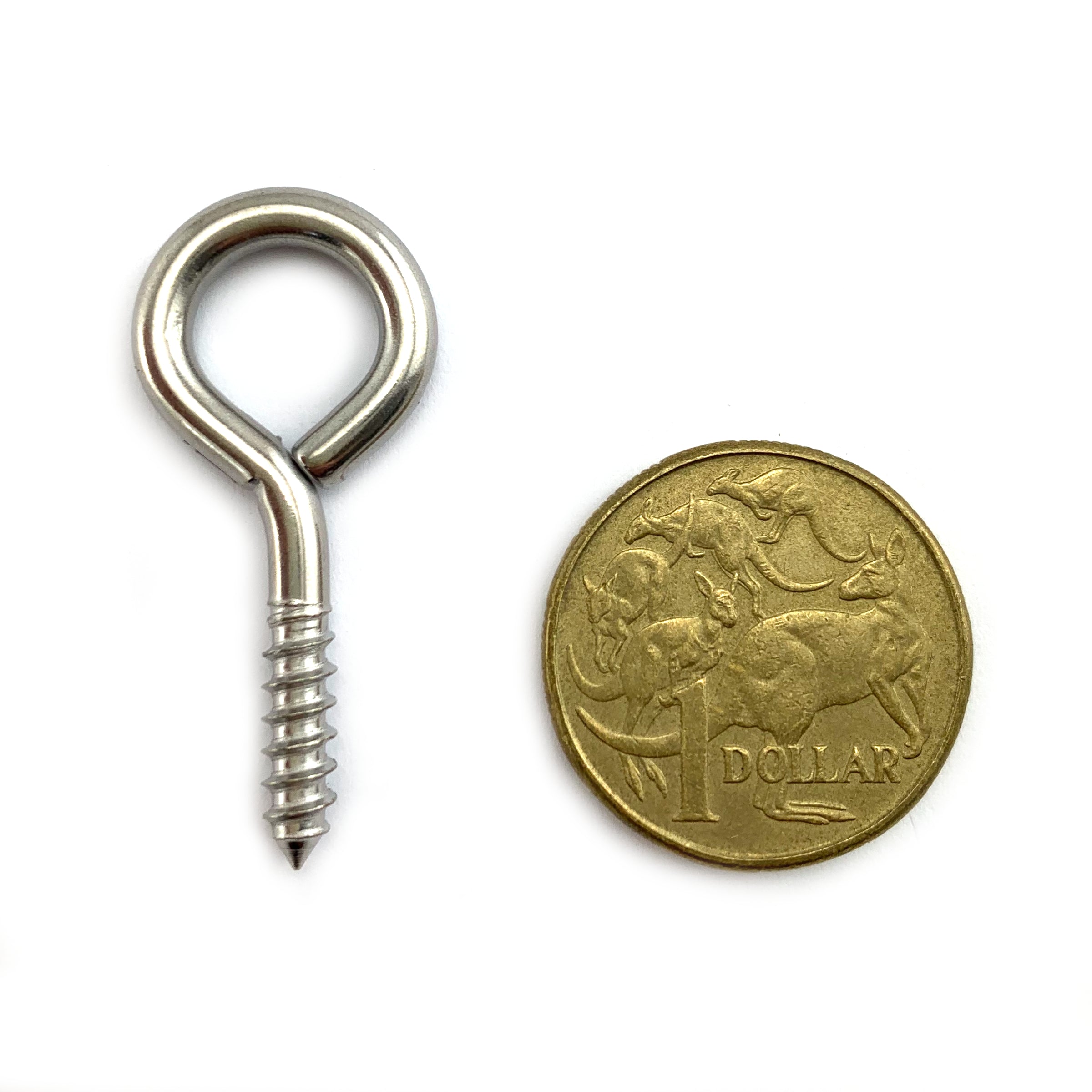 New Product - 4mm Screw Eye in Stainless Steel | Chain.com.au