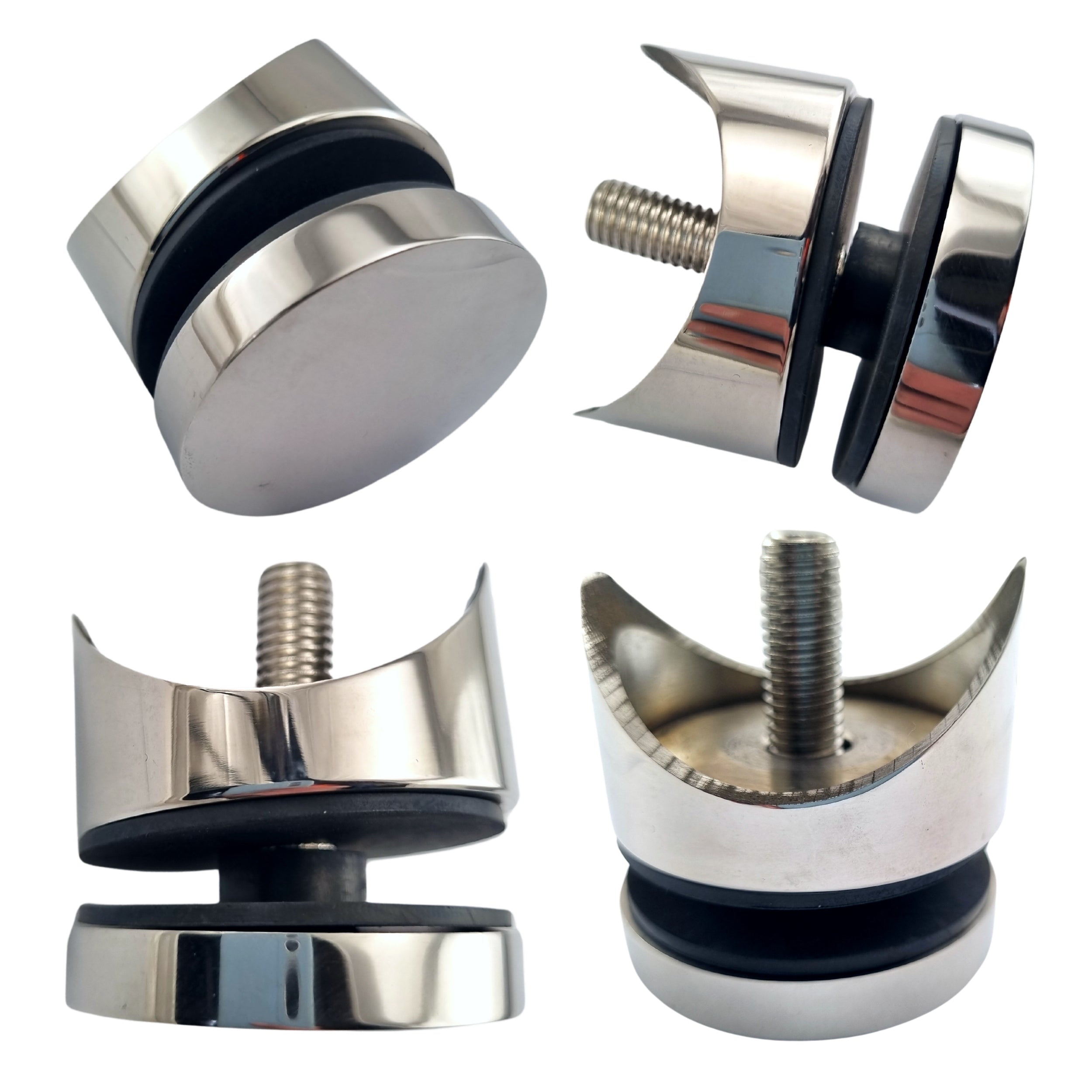 Balustrade Rail & Pipe Fittings - Interclamp - Stainless Steel, Galv ...