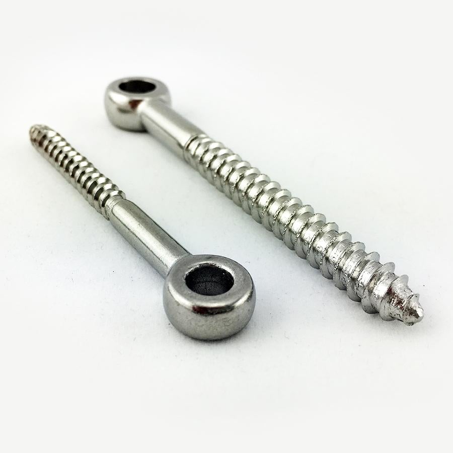 Eye Terminal (Lag Eye Screw) in Stainless Steel. Australia | Chain.com.au