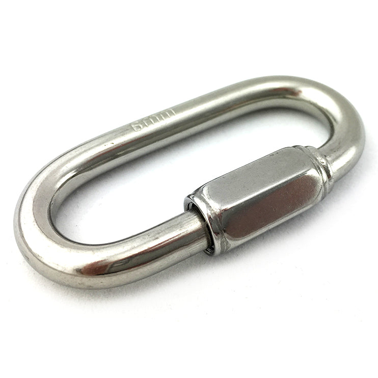 Stainless Steel Quick Links. Sizes: 3.5mm, 5mm, 6mm, 8mm, 10mm, 12mm ...