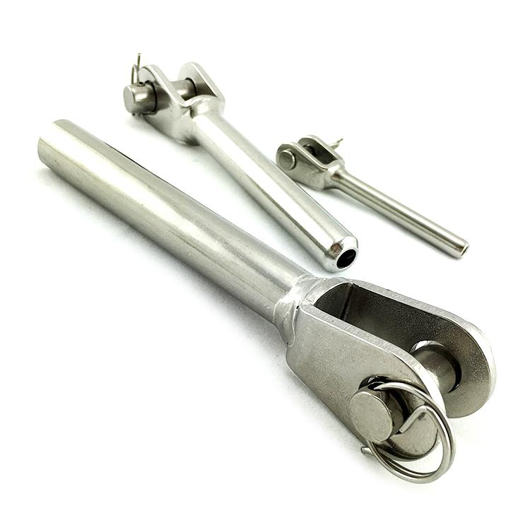 Swage Stud Fork in Marine Grade Type 316 Stainless Steel. Australia ...