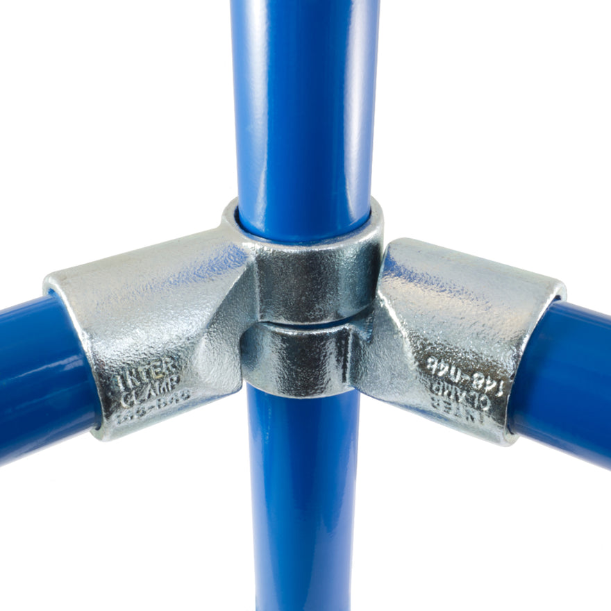 Base Flange with Toe Board Adapter. Interclamp Code 242 | Chain.com.au
