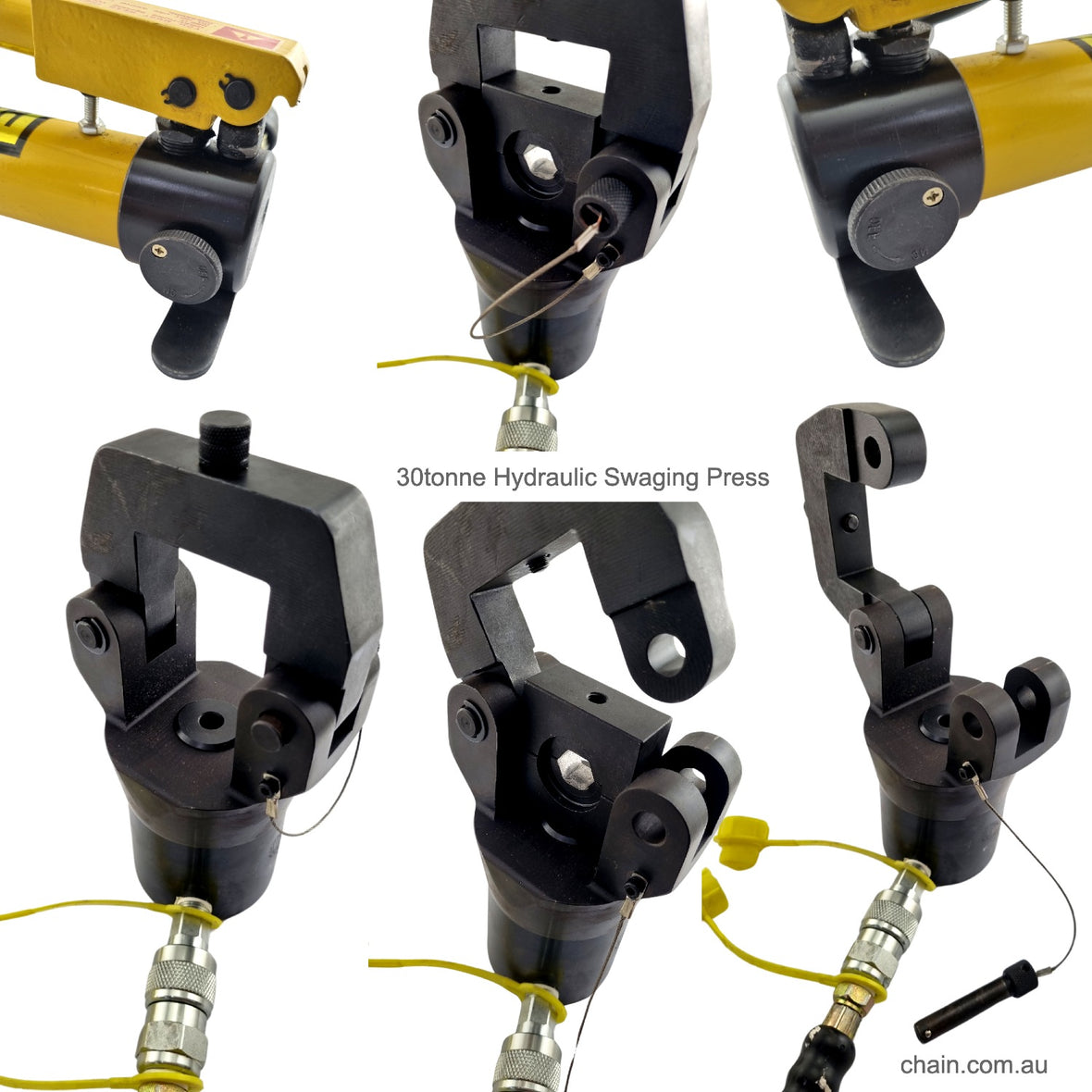 Hydraulic Swaging Press Machines - Up to 32mm (30 tonne). Australia ...