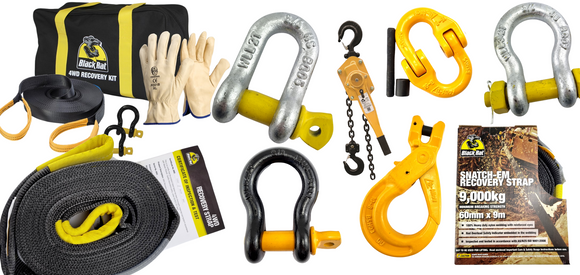 Recovery Straps / Snatch Straps. Heavy Duty. Various Sizes. | Chain.com.au