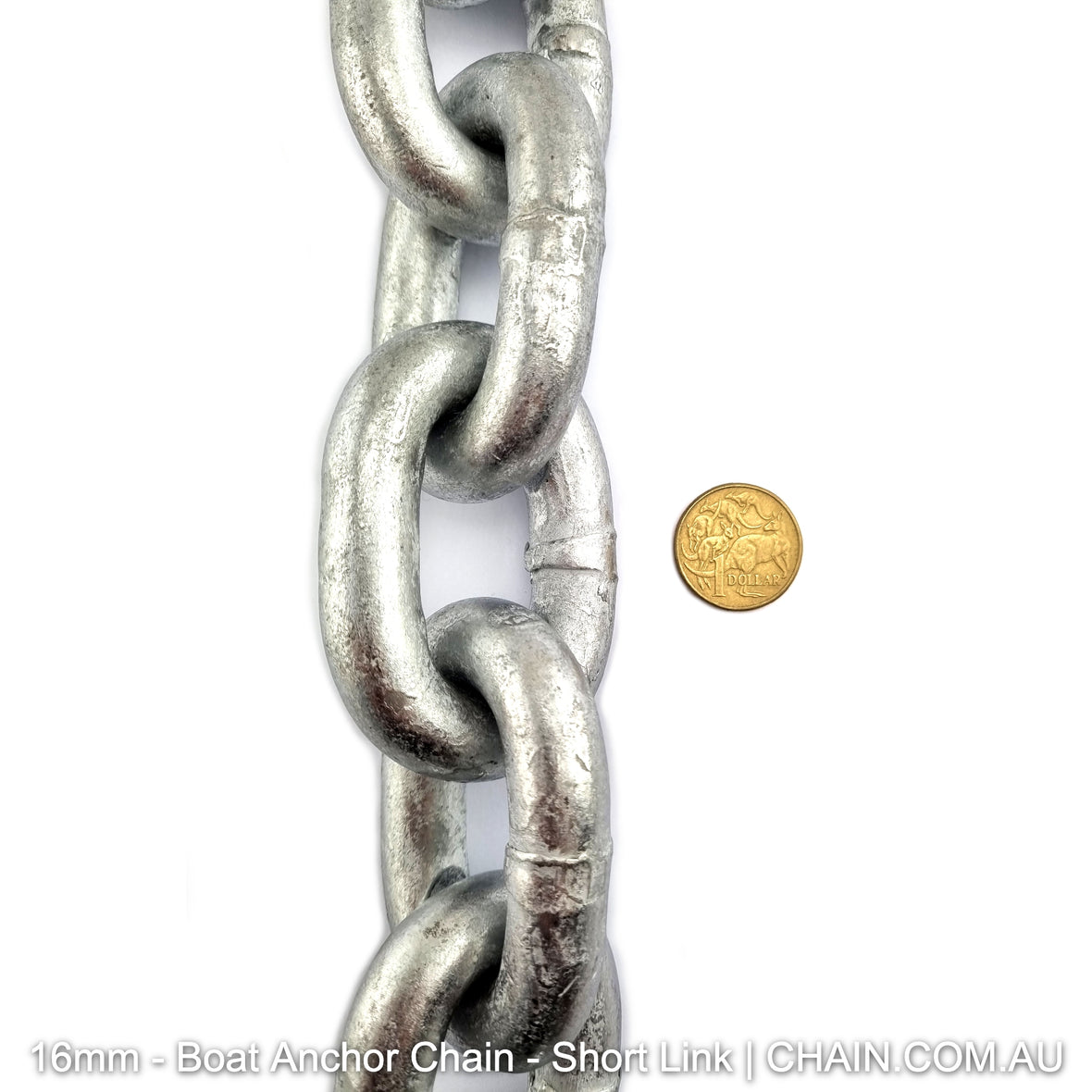 Boat Anchor Chain, Short Link, Galvanised. Sizes 6mm-16mm. Australia ...