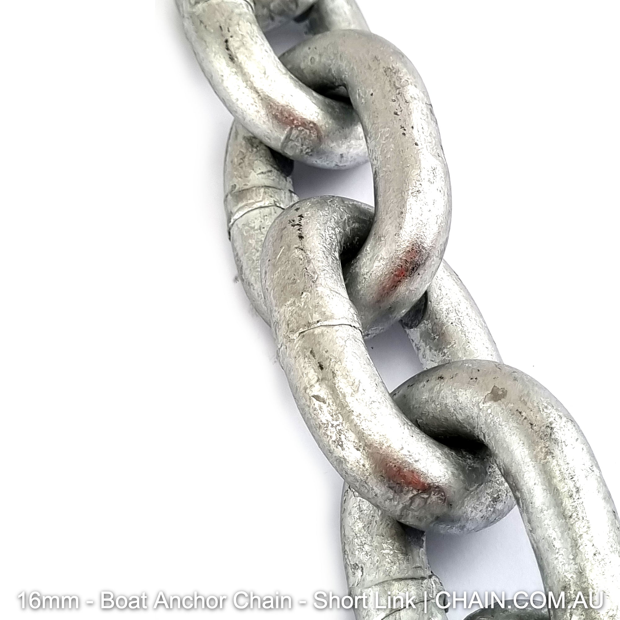 Boat Anchor Chain, Short Link, Galvanised. Sizes 6mm-16mm. Australia ...