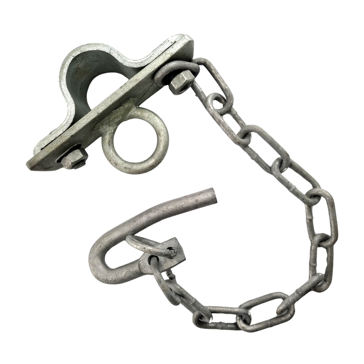 Drop Bolt Lug, Galvanised, Australian made. Brand: Downee | Chain.com.au