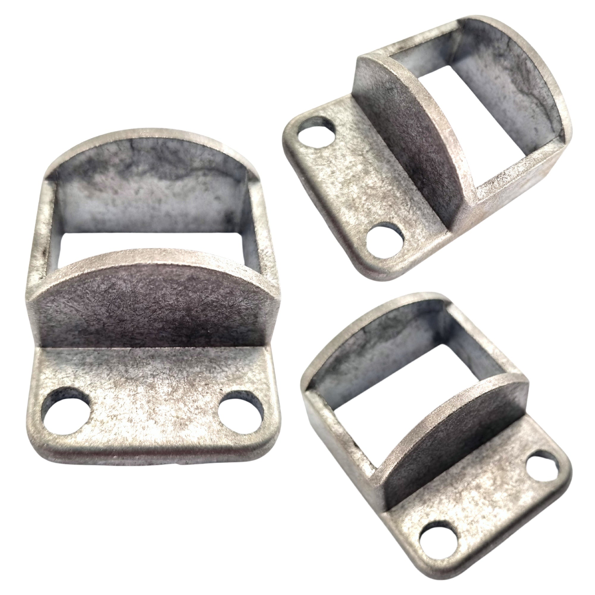 Horizontal - Single Lug - 2 Fixing Holes - Fence Bracket. Downee ...