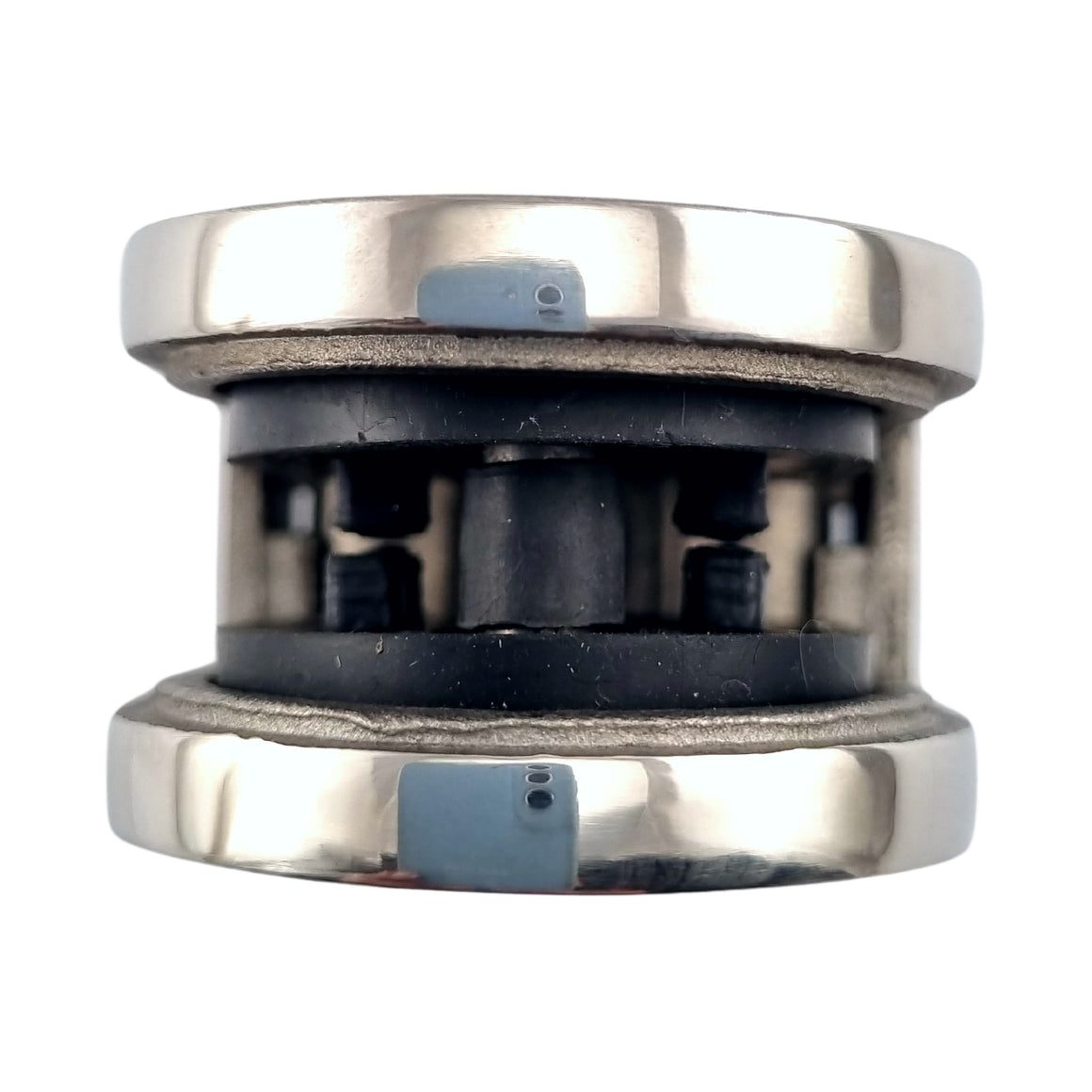 Medium D Glass Clamp - Stainless Steel - Balustrade Fittings | Chain.com.au