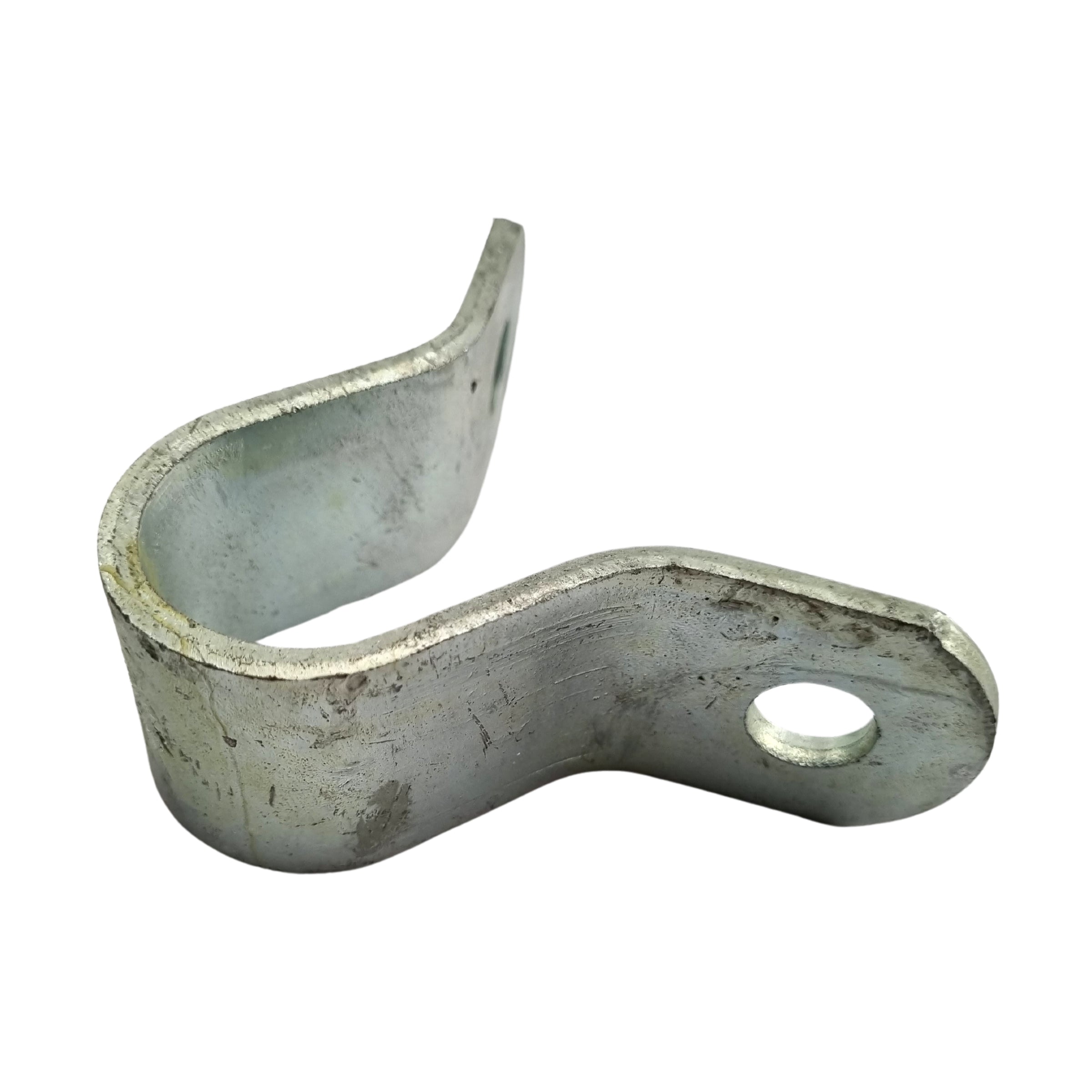 Round Post Gudgeon Strap - Galvanised. Australian Made | Chain.com.au