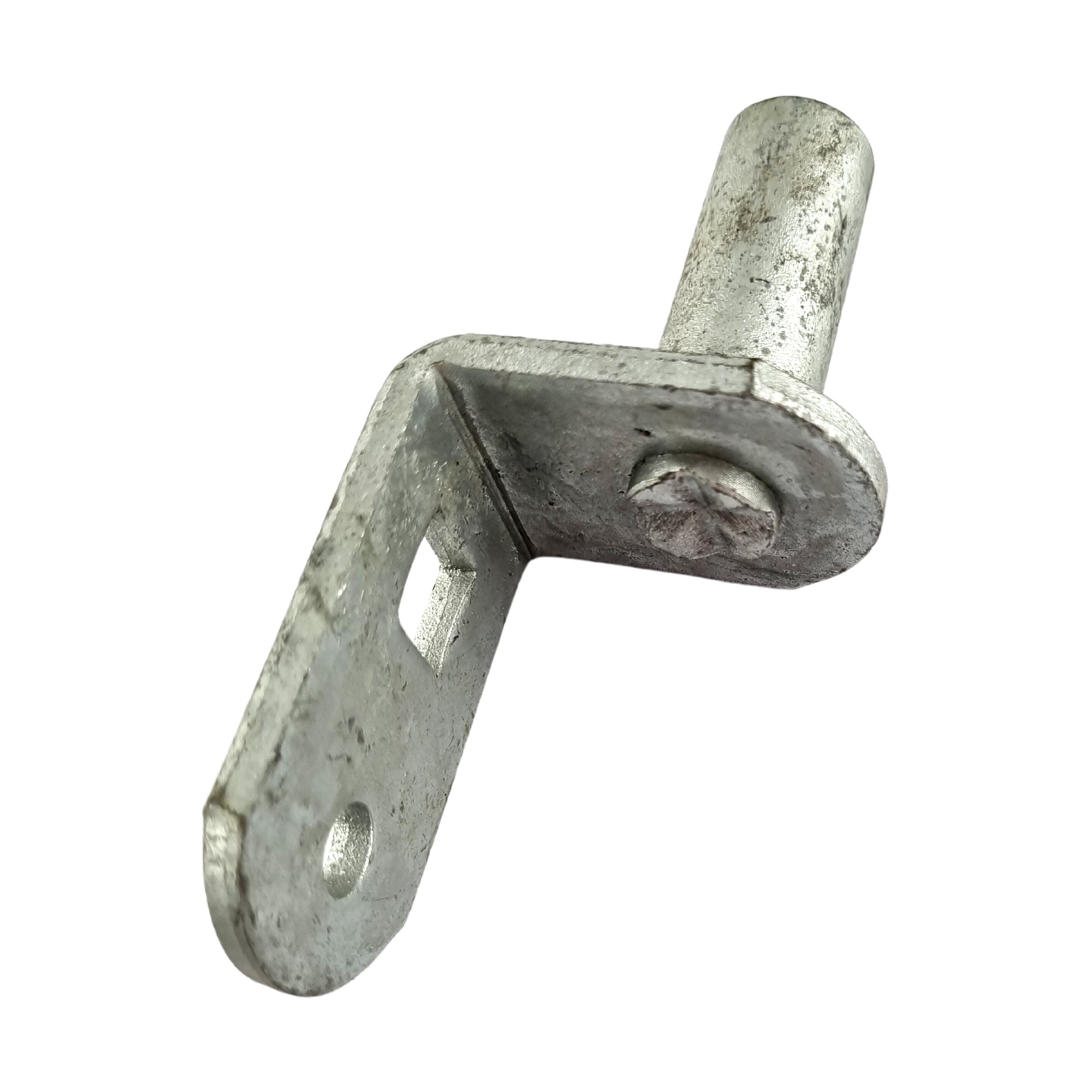 Heavy Duty Short Plate Gudgeon, Galvanised. Australian Made | Chain.com.au