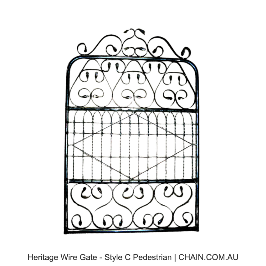 Heritage Wire Gates & Fence. Call or email to order. Australian Made ...