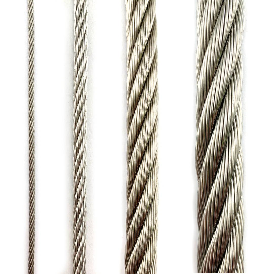 Wire Rope Stainless Steel. Wire Cable/Wire Cord. Sizes: 1.5mm-12mm ...