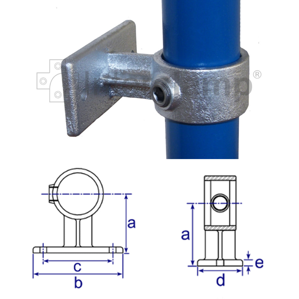 Handrail Bracket for Galvanised Pipe. Interclamp Code 143. Australia ...