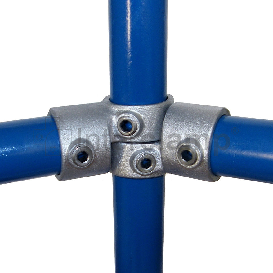 Plastic End Cap for Galvanised Pipe by Interclamp. Code 123 | Chain.com.au