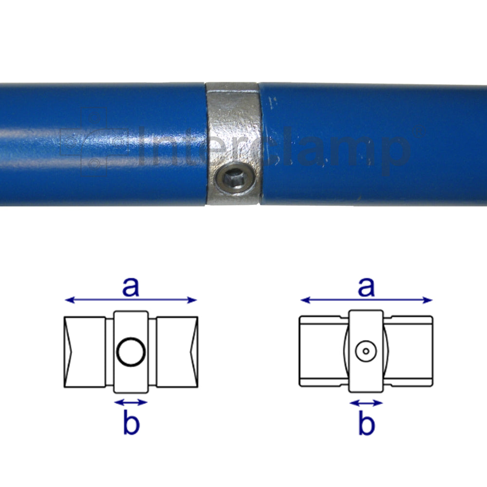 Balustrade Rail & Pipe Fittings - Interclamp - Stainless Steel, Galv ...
