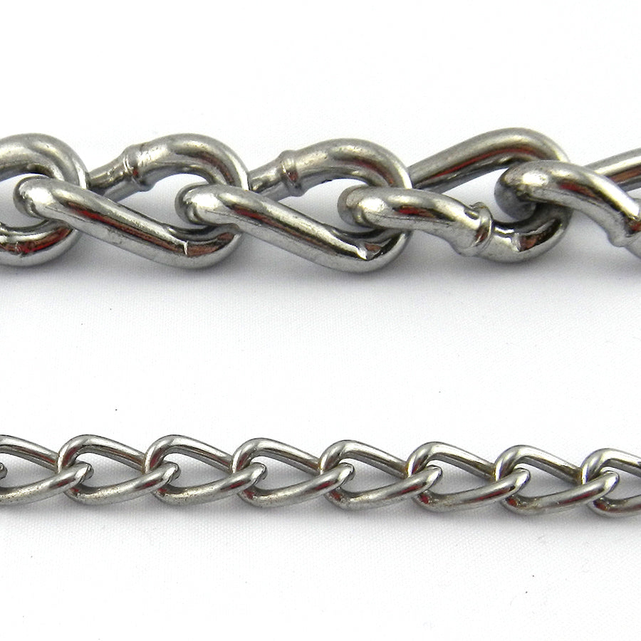 2mm Chrome Curb Chain x 30m. Decorative Chain Australia | Chain.com.au