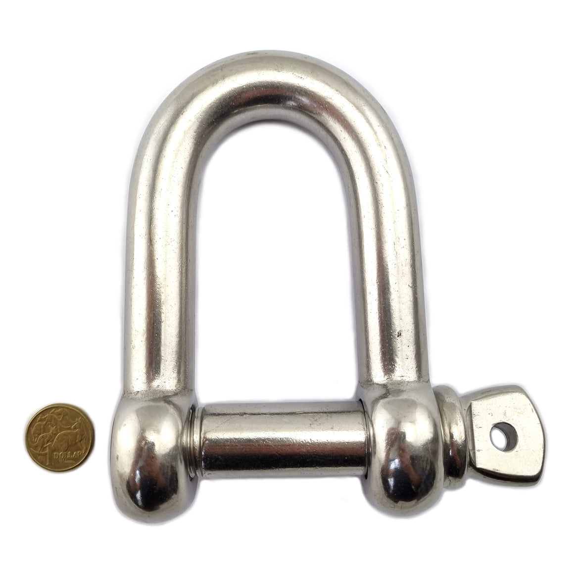 D Shackle - Stainless Steel - Sizes: 3mm up to 25mm. Australia | Chain ...