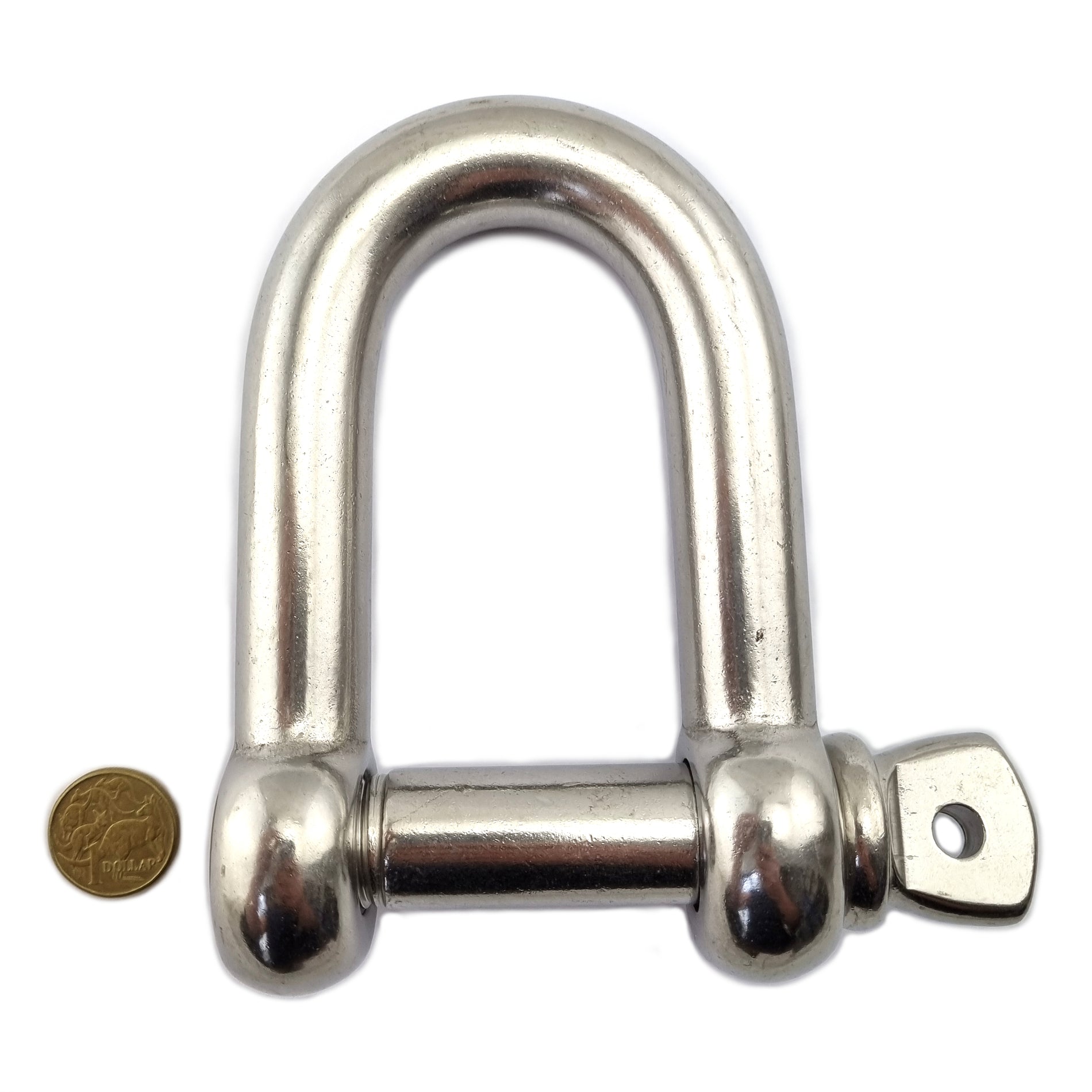 25mm D Shackle in type 316 Marine Grade Stainless Steel. Australia ...