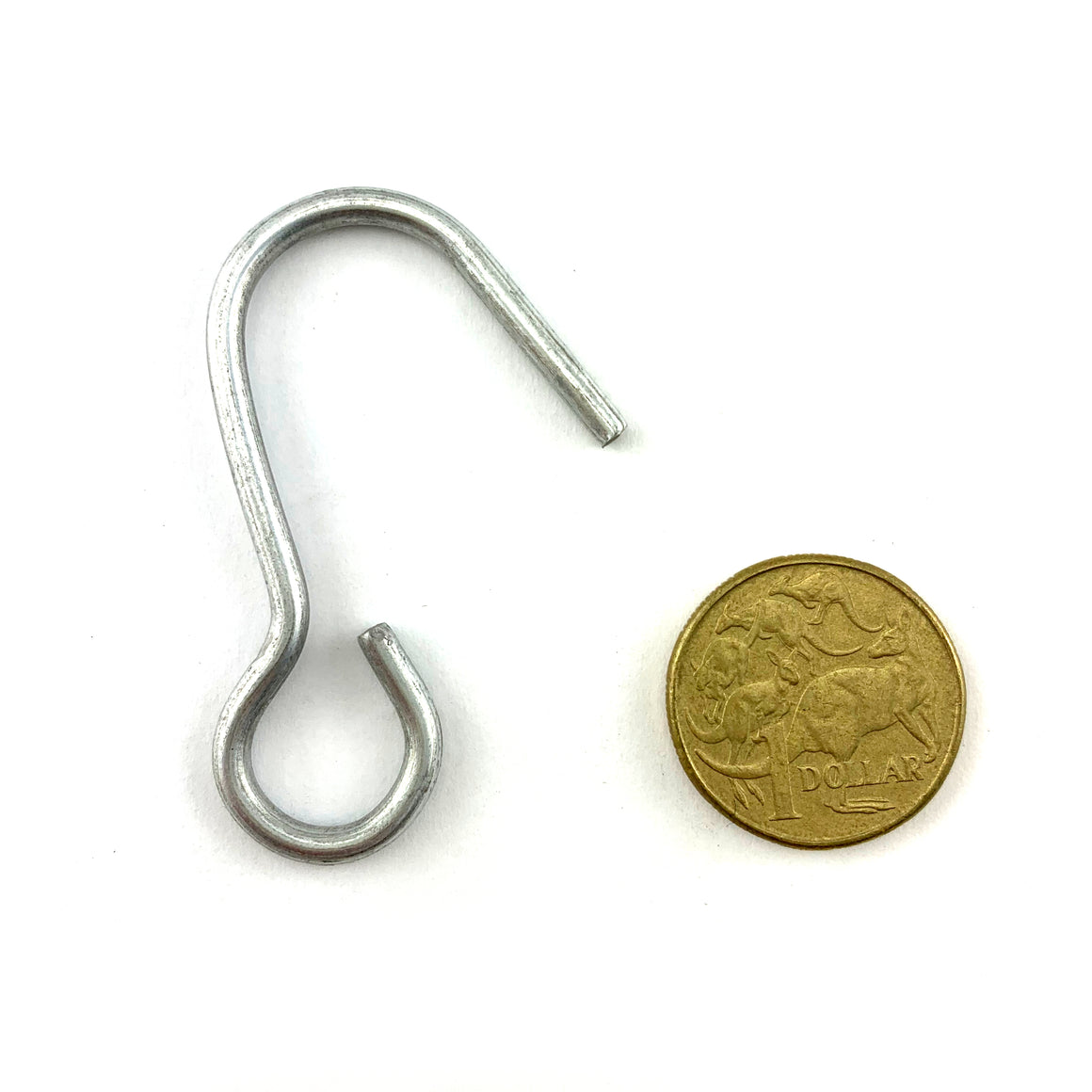 Wire G Hooks. Galvanised wire hook, bags of 100. Australian Made ...