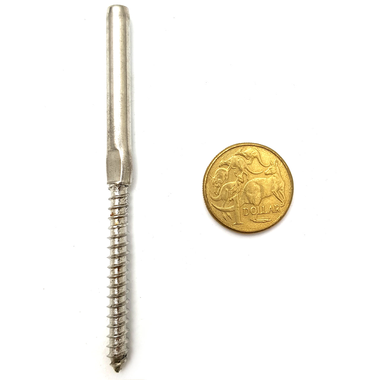 3mm Lag Swage with Timber Thread in Stainless Steel. Australia. | Chain ...