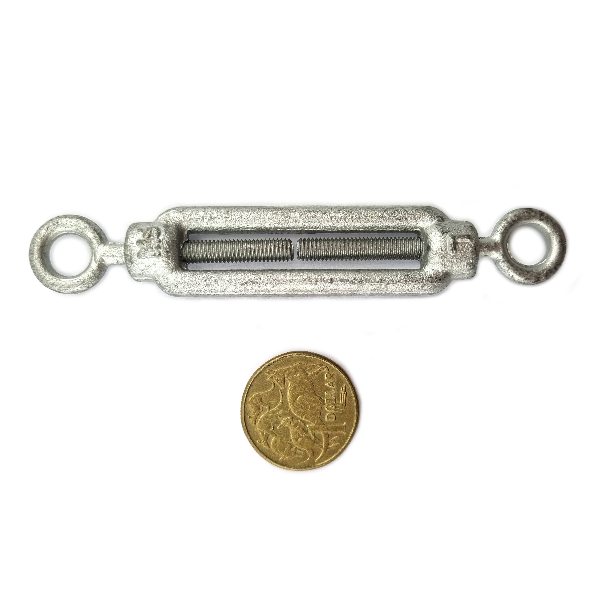 Turnbuckles - Galvanised - Eye-Eye. Melbourne, Australia | Chain.com.au
