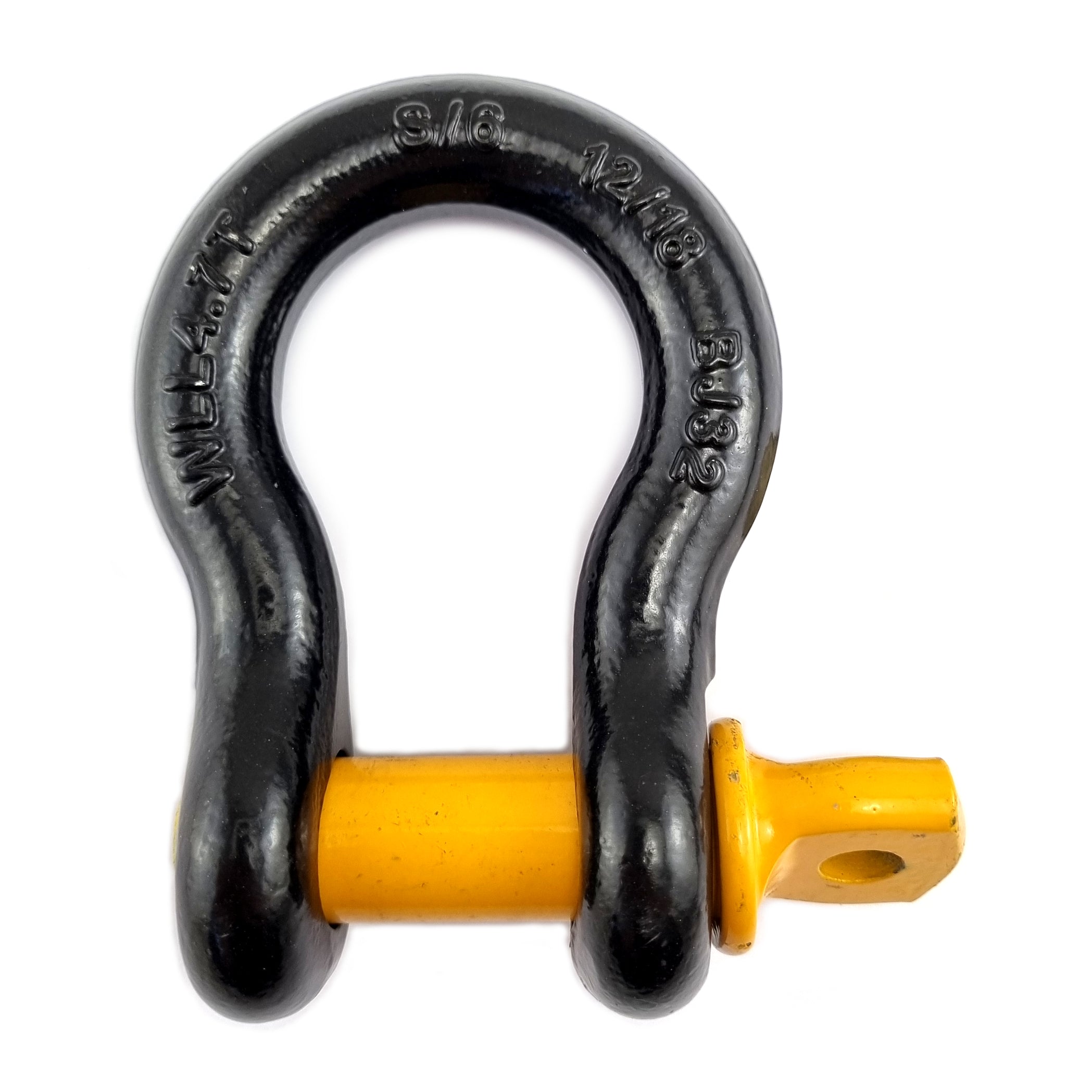 Black Bow Shackles, 3.2 & 4.7 Tonne, Grade S, Complies with AS 2741 ...