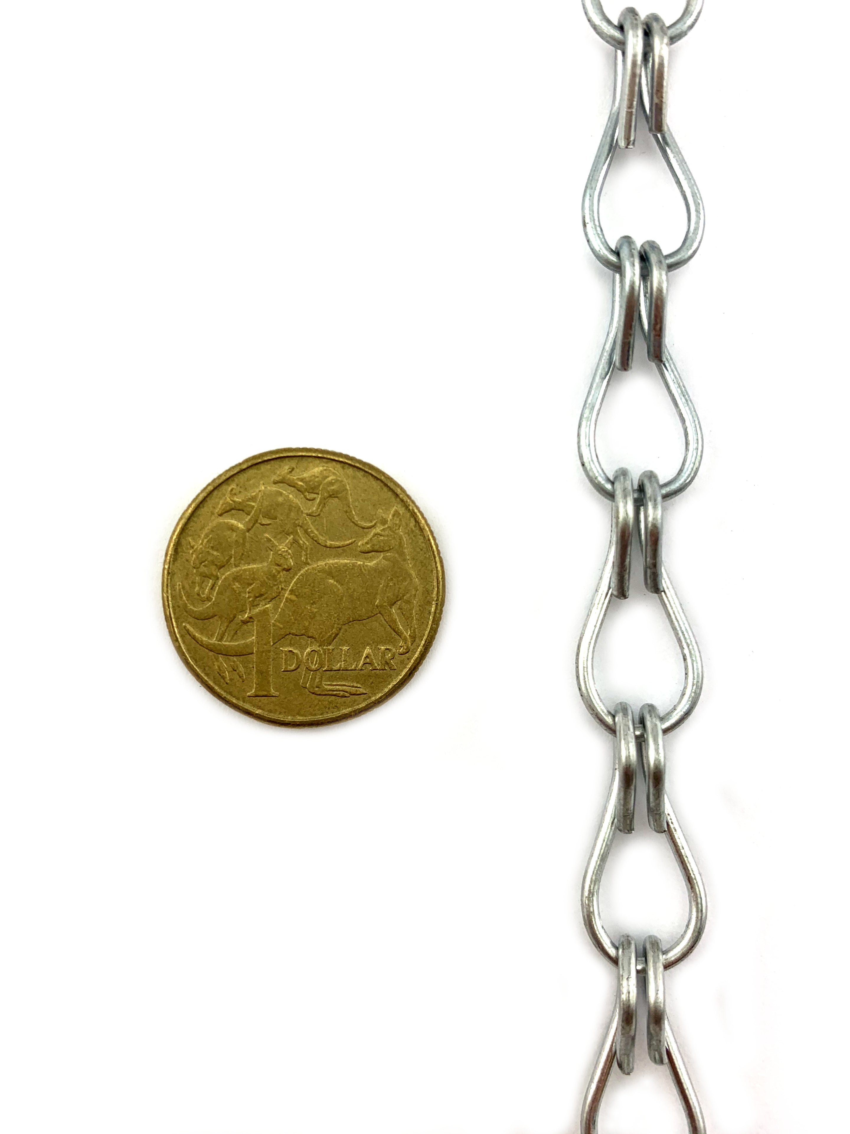 Galvanised Double Jack Chain 1.6mm x 150 meters. Australian made ...