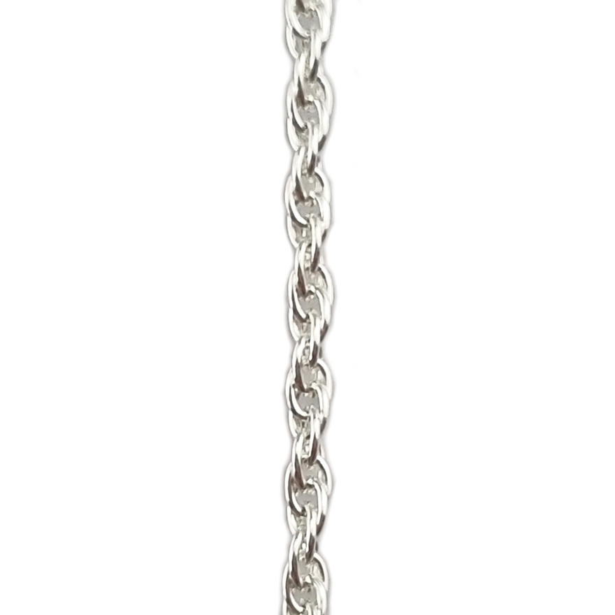 Double Trace Chain Silver Plated x 25m. Jewellery Chain Australia ...