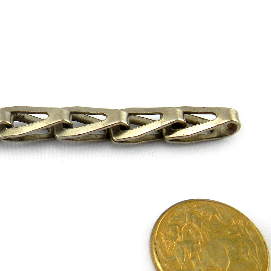 Mirror Chain with Nickel finish 25m. Decorative mirror chain Australia ...