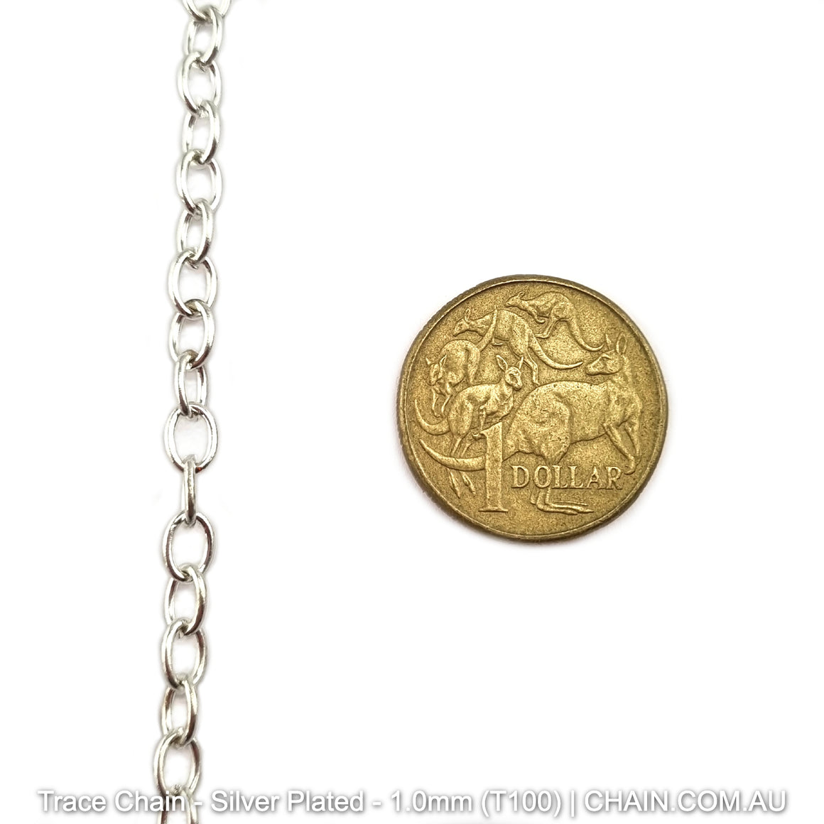 Trace Chain Silver Plated. Jewellery Chain. Australia Wide Delivery ...