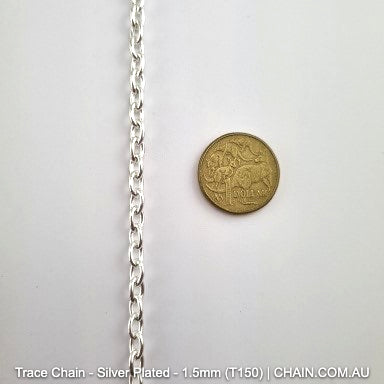 Trace Chain Silver Plated. Jewellery Chain. Australia Wide Delivery ...